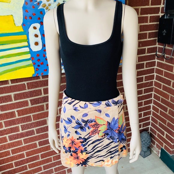 Cache | Shorts | Cach Summer Floral Skort | Poshmark
